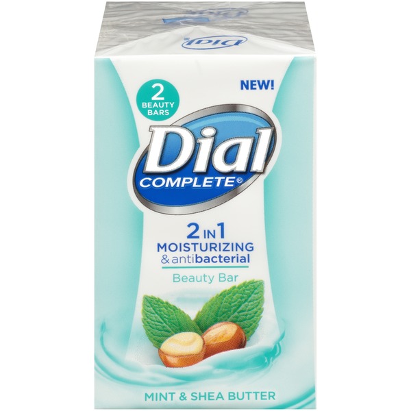 Dial Dial Complete 2 in 1 Moisturizing & Antibacterial Mint & Shea ...