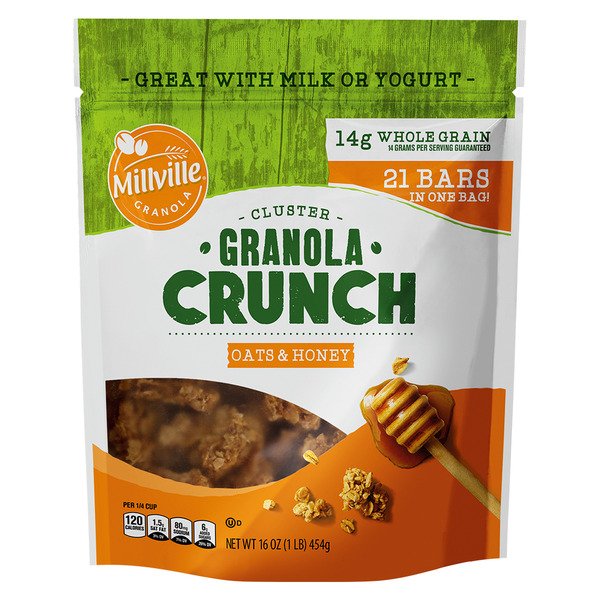 Millville Oats & Honey Granola Crunch Same-Day Delivery or Pickup | ALDI