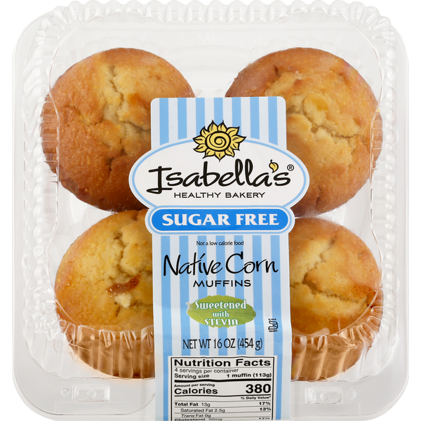 ShopRite Isabella’s Muffins, Sugar Free, Native Corn Same-Day Delivery ...