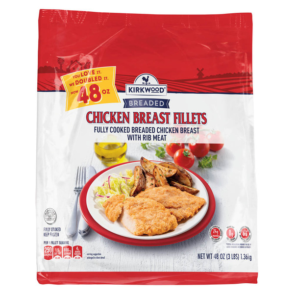Kirkwood Breaded Chicken Fillets Same-Day Delivery or Pickup | ALDI