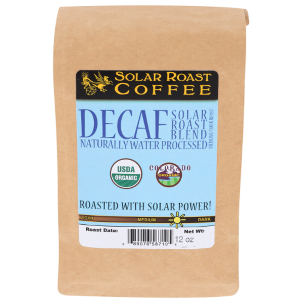 Sprouts Farmers Market Solar Roast Coffee Mountain Water Processed, Decaf, Dark Roast Coffee ...