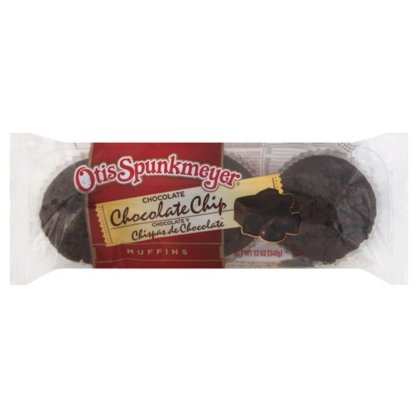 Otis Spunkmeyer Muffins, Chocolate Chocolate Chip (3 ct) - Instacart