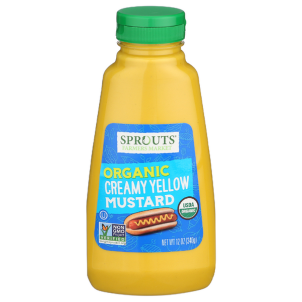 Sprouts Organic Creamy Yellow Mustard Same-Day Delivery or Pickup ...