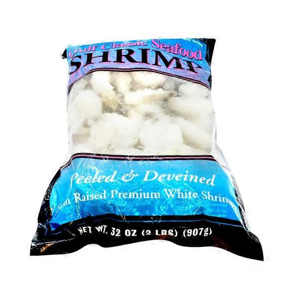 Individually Quick Frozen Peeled Deveined Raw Tail On Shrimp (32 oz ...