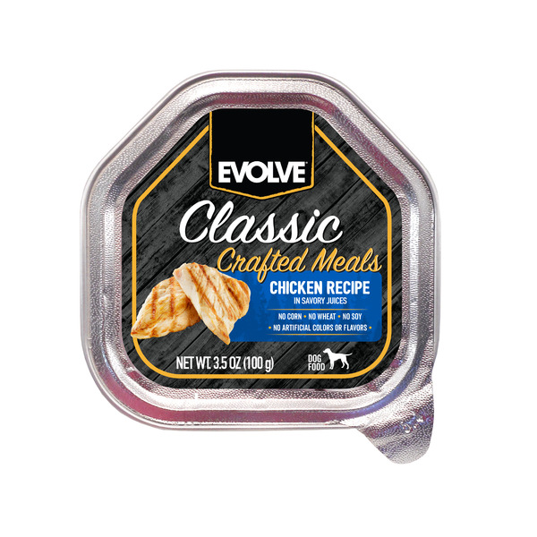EVOLVE Classic Crafted Meals with Chicken, Wet Dog Food Same-Day ...