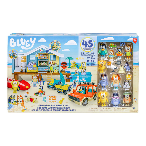 Moose Bluey Friends & Family Beach Set Same-Day Delivery | Costco