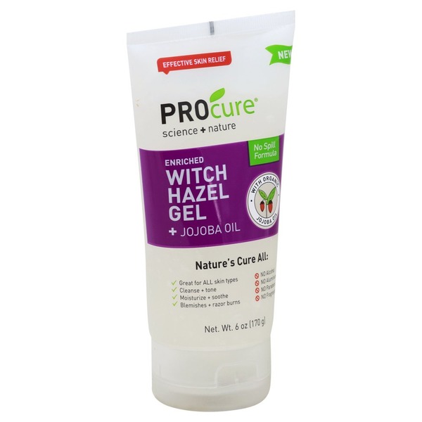 Procure Witch Hazel, Enriched, + Jojoba Oil, Gel (6 oz) - Instacart
