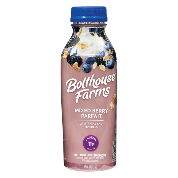 Bolthouse Farms Mixed Berry Parfait Smoothie Same-Day Delivery or ...