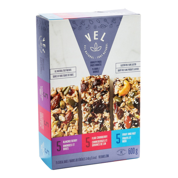 VEL Natural Bar Variety Pack Same-Day Delivery | Costco