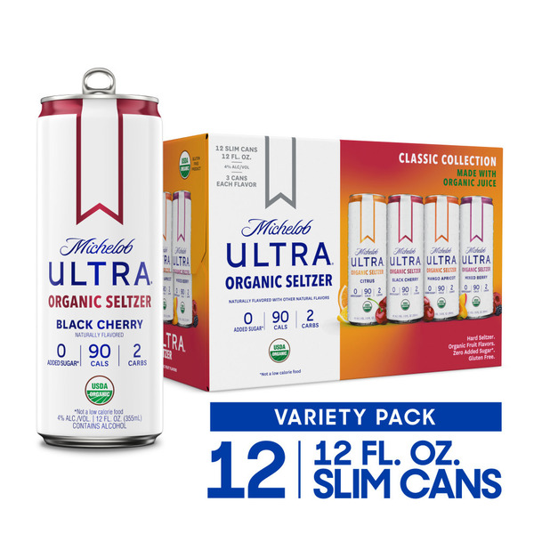Michelob ULTRA Ultra Organic Seltzer Classic Collection Same-Day ...