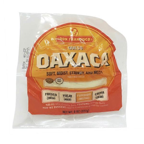 Don Francisco Queso Oaxaca Whole Milk Cheese (8 oz) - Instacart