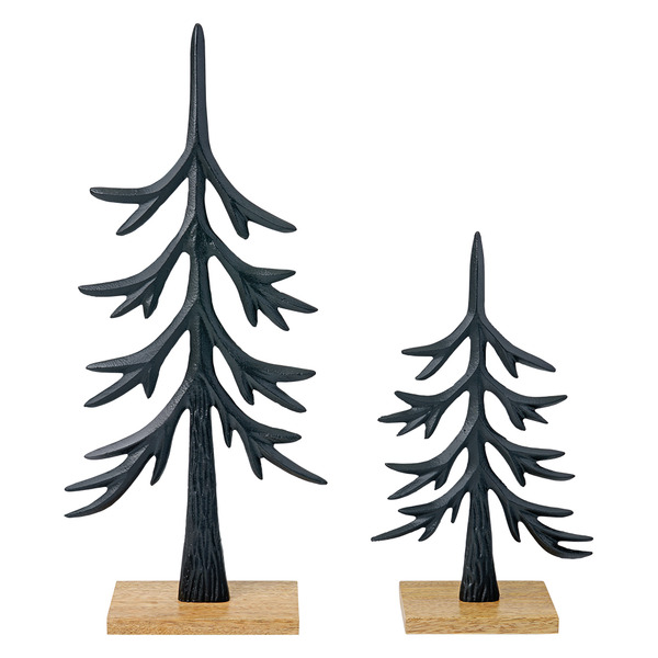 Merry Moments Sculpted Trees - Black Same-Day Delivery or Pickup | ALDI
