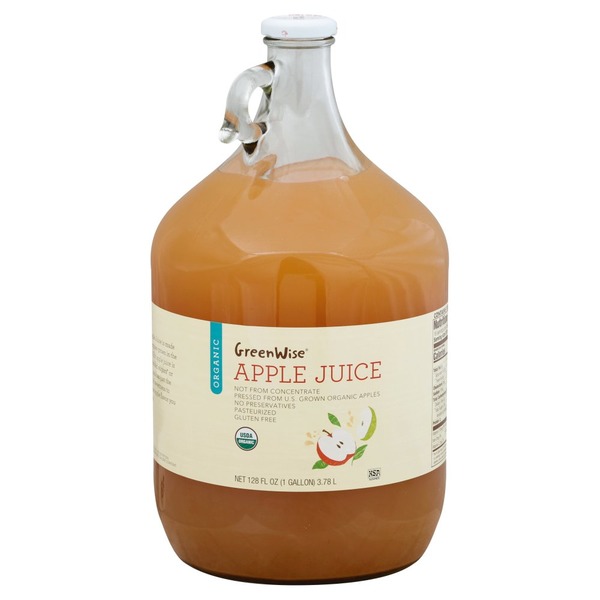 GreenWise Apple Juice, Organic (128 oz) - Instacart