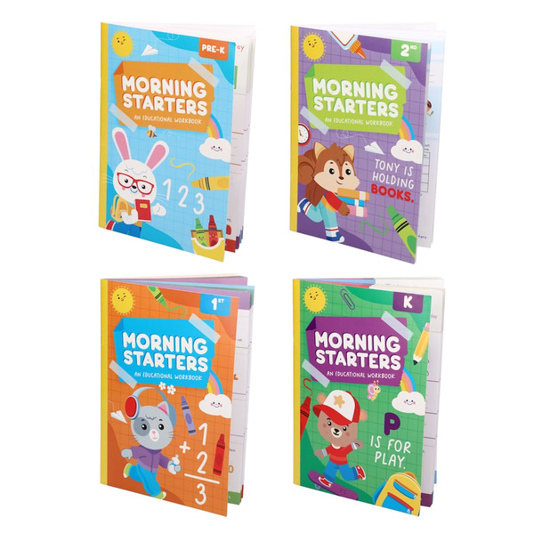Morning Starters Morning Starters Educational Workbooks Same-Day ...