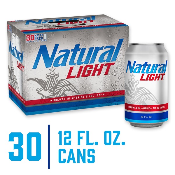 Natural Light Beer Cans (12 fl oz) - Instacart