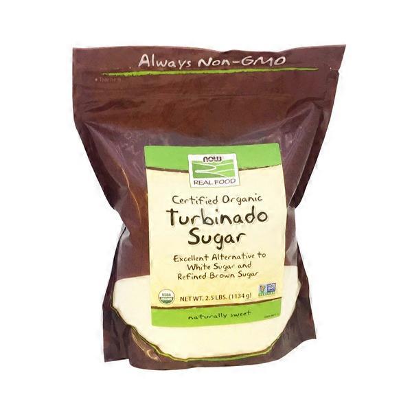 Now Real Food Organic Turbinado Sugar (40 oz) - Instacart