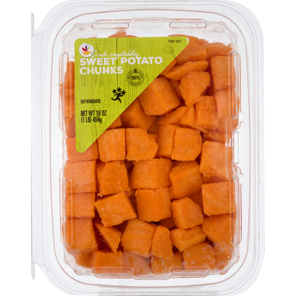 SB Sweet Potato, Chunks, Fresh Vegetables (16 oz container) - Instacart