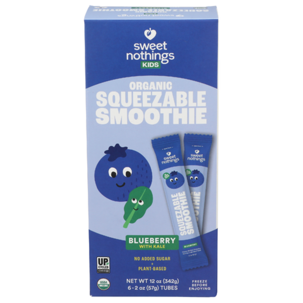 Sweet Nothings Blueberry with Kale, Squeezable Smoothie Same-Day ...