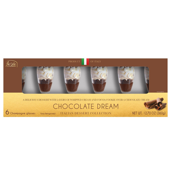 Costco Chocolate Dream Flute Italian Dessert Same-Day Delivery or Pickup | Instacart