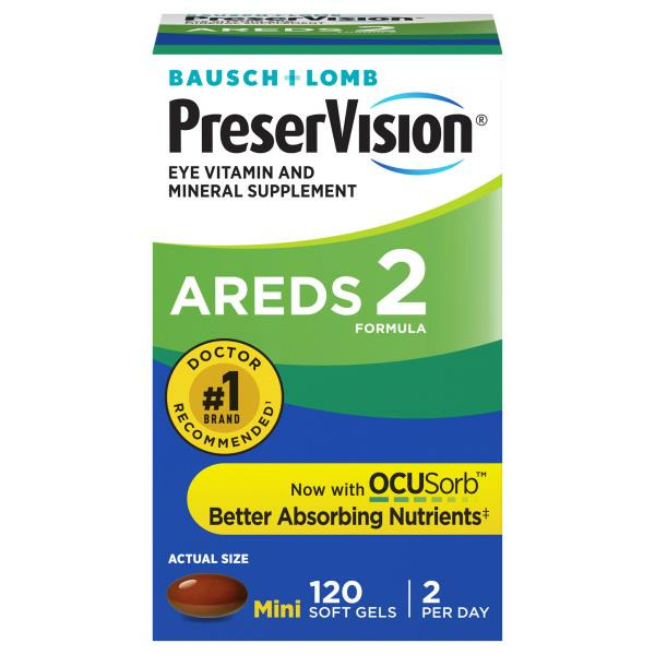 PreserVision® AREDS 2 Vitamin & Mineral Supplement Same-Day Delivery or ...