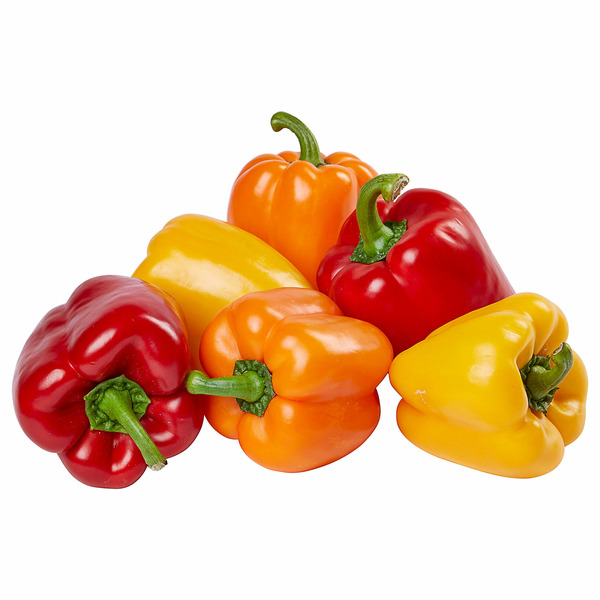 Organic Mixed Bell Peppers, 6-count Same-Day Delivery | Costco