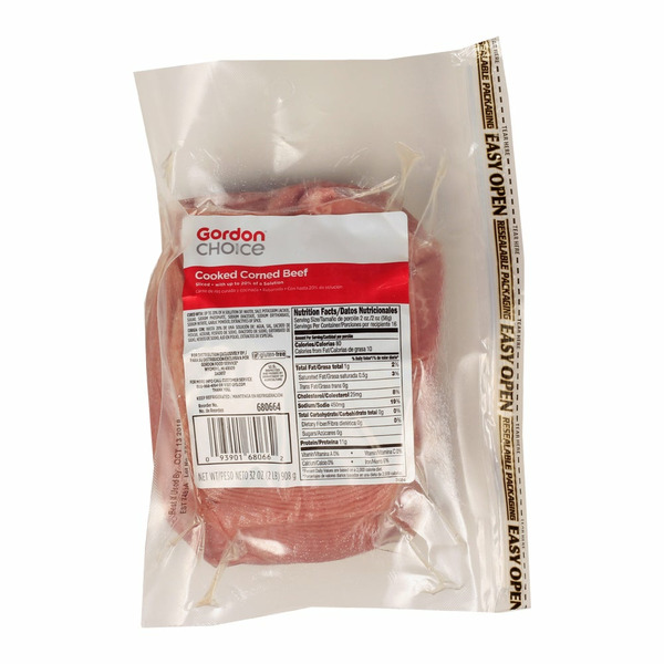 Gordon Food Service Gordon Choice Fresh Cooked Corned Beef Rounds Same ...