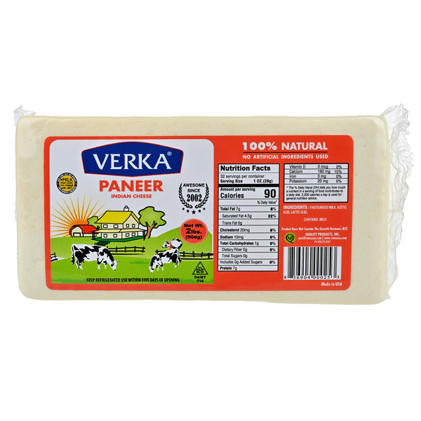 Costco Indian Paneer Cheese, 32 oz Same-Day Delivery or Pickup | Instacart