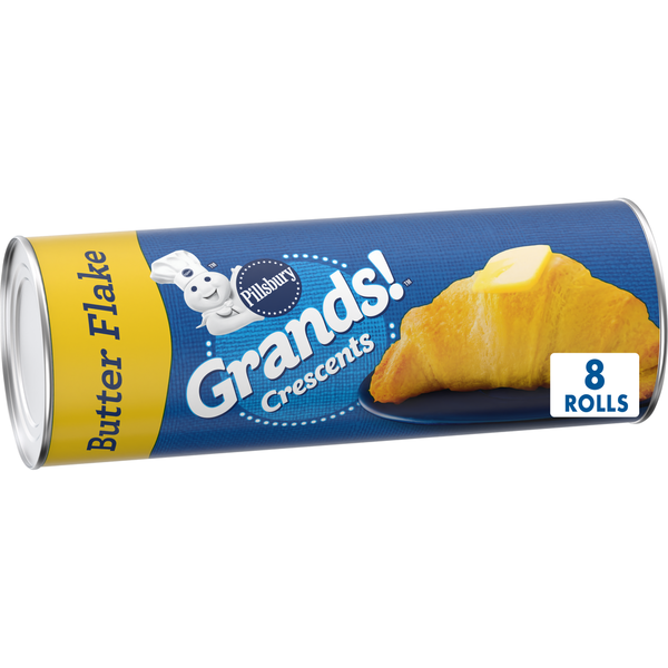 Pillsbury Grands! Butter Flake Refrigerated Crescents Dough Same-Day ...