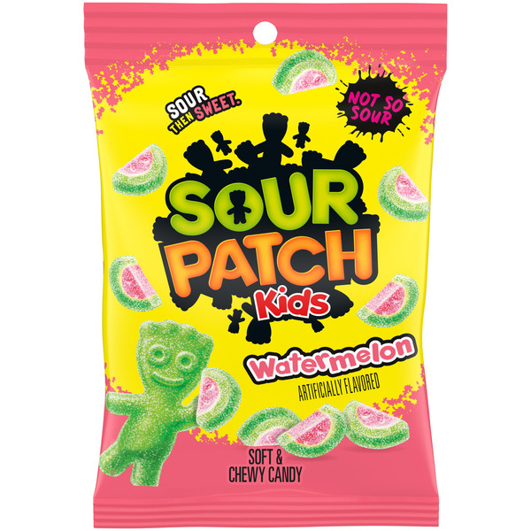 SOUR PATCH KIDS Watermelon Soft & Chewy Candy 8 oz Same-Day Delivery or ...
