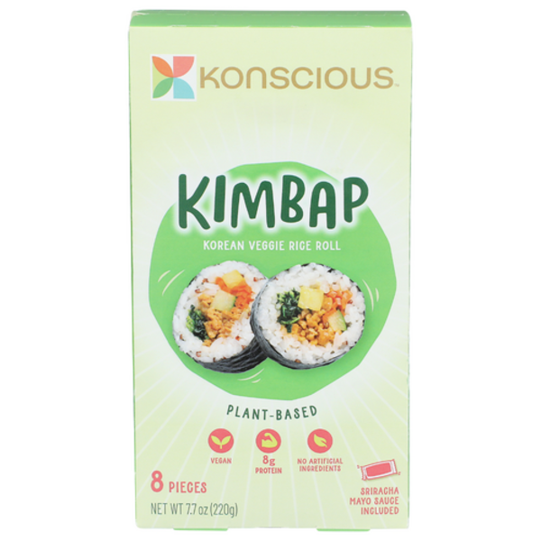 Konscious Foods Plant-Based Kimbap, Creamy Sriracha Sauce Same-Day ...