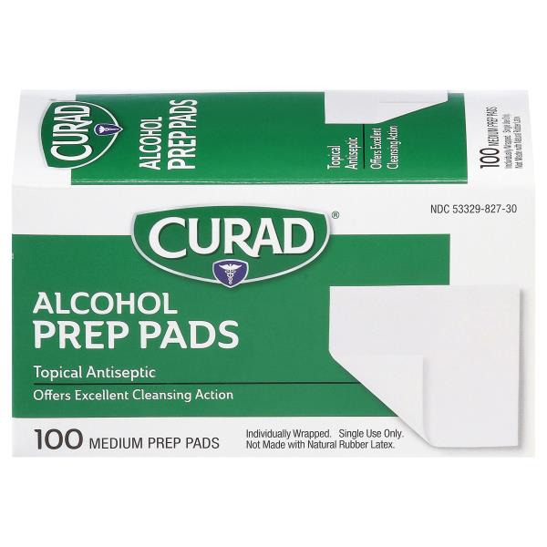 CURAD Topical Antiseptic Medium Alcohol Prep Pads Same-Day Delivery or ...