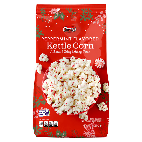 Clancy's Peppermint Flavored Kettle Corn Same-Day Delivery or Pickup | ALDI