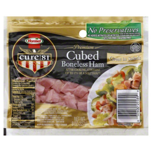 Wegmans CURE 81 HORMEL CURE 81 Cubed Ham Classic, 8 OZ Same-Day ...