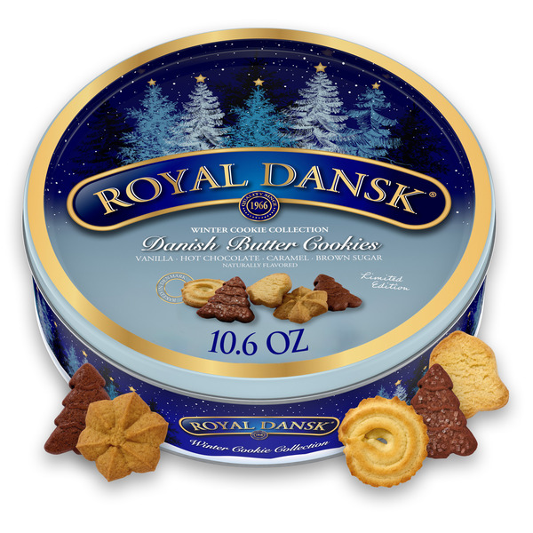 Royal Dansk Winter Cookie Collection Holiday Edition Assorted Shapes and Flavors Same-Day ...