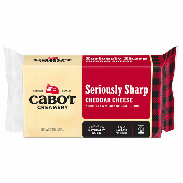 Wegmans Cabot Seriously Sharp Cheddar Cheese Same-Day Delivery or ...