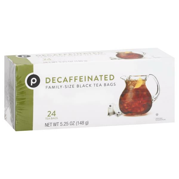 Publix Publix Black Tea, Decaffeinated, Tea Bags, Family-Size Same-Day ...