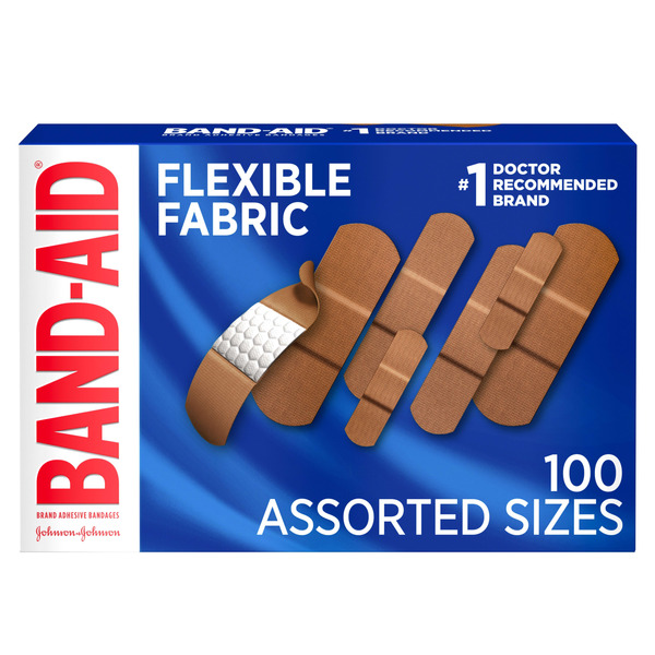 Publix BAND-AID Flexible Fabric Adhesive Bandages, Comfortable Sterile ...