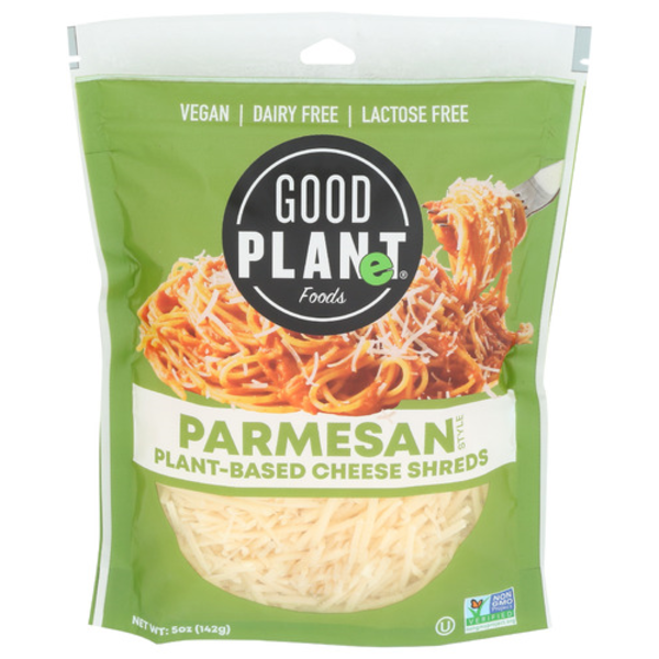 Sprouts Farmers Market GOOD PLANeT Foods Cheese Shreds, Parmesan Same ...
