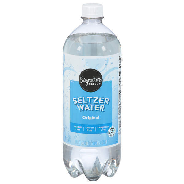Safeway Signature SELECT Seltzer Water, Original Same-Day Delivery or ...