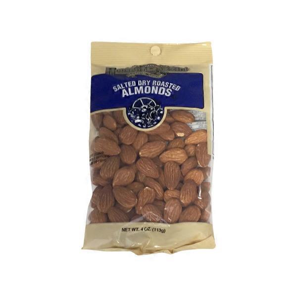 Bazzini Salted Dry Roasted Almonds (4 oz) - Instacart