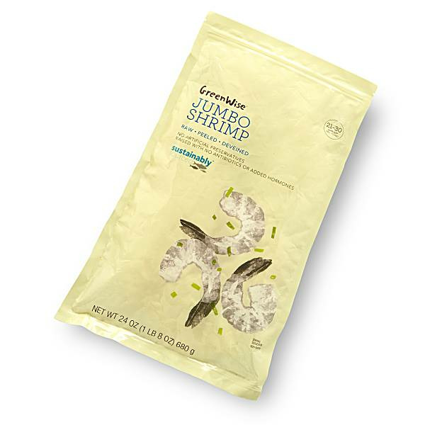 GreenWise Farmed Jumbo Peeled & Deveined White Shrimp 21/30 Same-Day Delivery or Pickup | Publix
