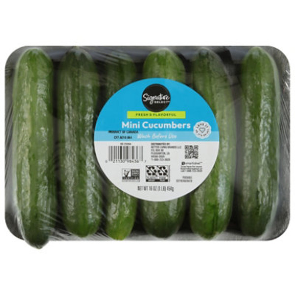 Safeway Signature SELECT Mini Cucumbers Same-Day Delivery or Pickup ...