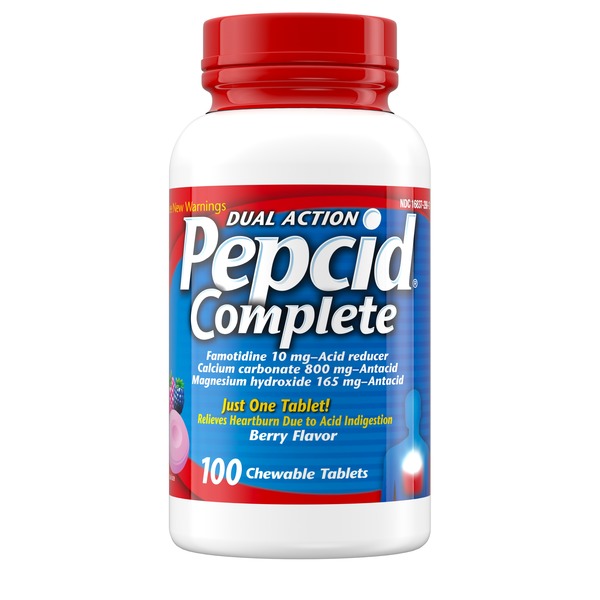 Pepcid Complete Chewable 100Ct. (100 ct) - Instacart