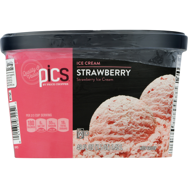 PICS Ice Cream, Strawberry Same-Day Delivery or Pickup | Market 32 and ...