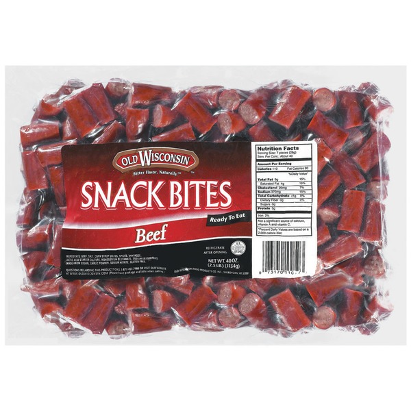 Snack Bites Beef Snack Sticks (40 oz) - Instacart