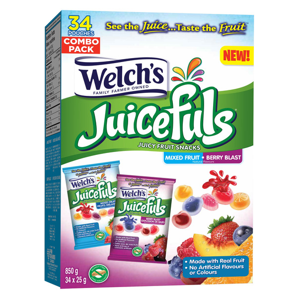 Welch's Juicefuls Juicy Fruit Snacks Same-Day Delivery | Costco