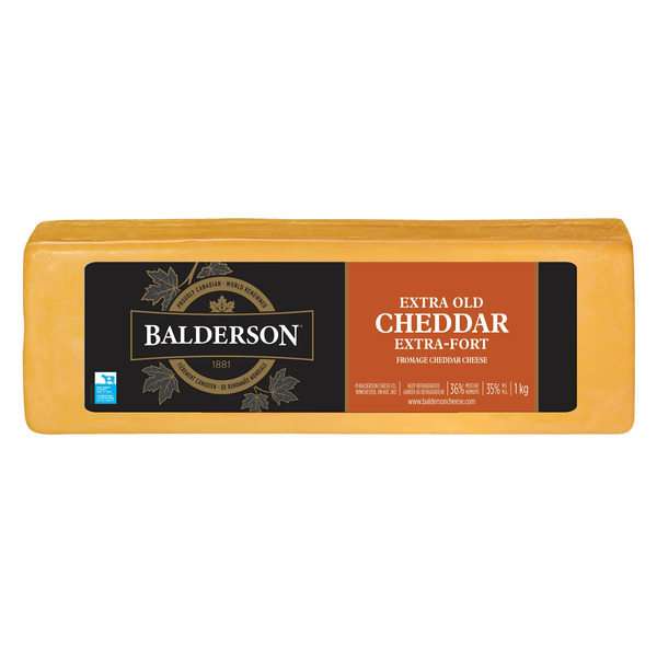 Balderson WCSL 180 ECSL 180 Extra Old White Cheddar Cheese Same-Day ...