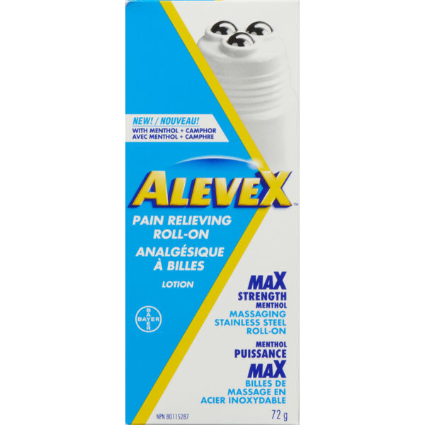 AleveX Topical Pain Relief Lotion for Muscle & Joint Pain Back Pain ...