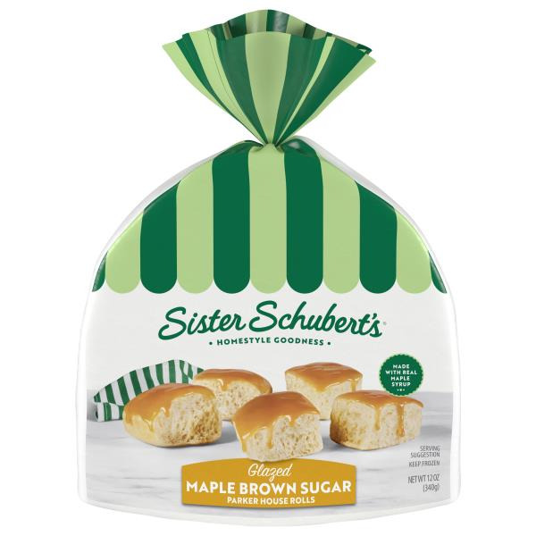 Sister Schubert's Glazed Maple & Brown Sugar Parker House Rolls Same-Day Delivery | Publix Liquors