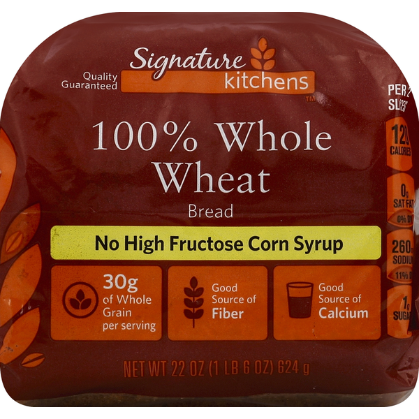 Safeway Signature Bread, 100% Whole Wheat Same-Day Delivery or Pickup ...